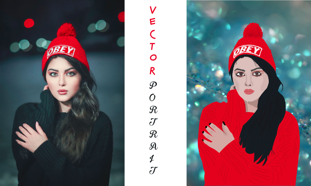 Vector Portrait Of Your Photo | Legiit