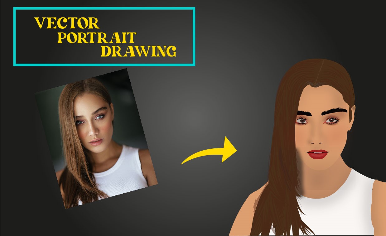 Vector Portrait Of Your Photo | Legiit
