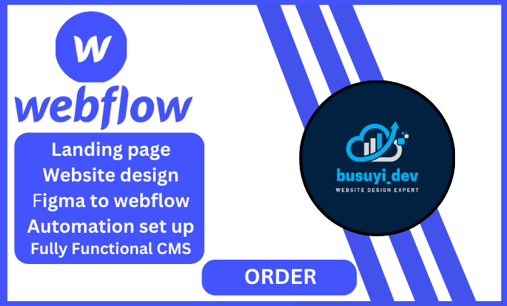 Webflow Website Design, And Landing Page Design | Legiit