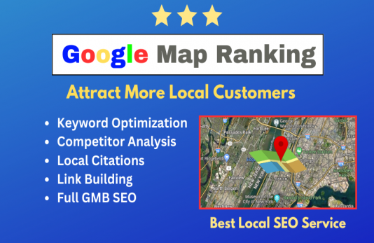 Expert In Google Map Ranking And GMB SEO | Legiit
