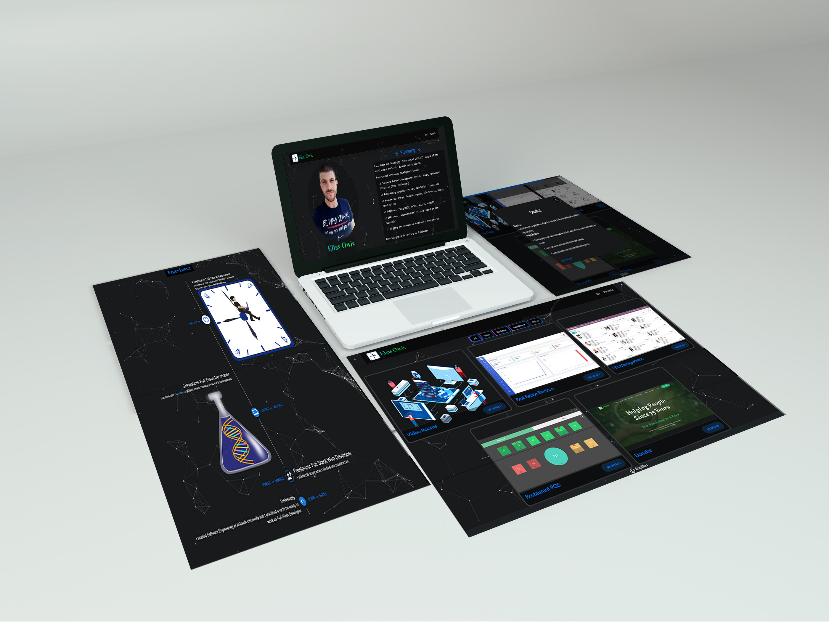 Build A Modern Personal Portfolio Website. | Legiit