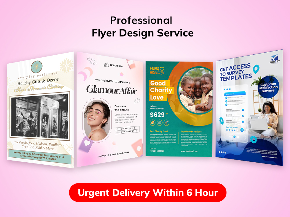 You Will Get Awesome Print Ready Flyer | Legiit