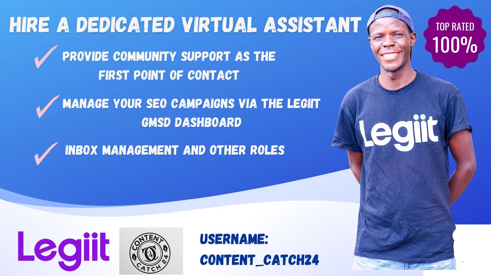 Hire A Dedicated Virtual Assistant | Legiit