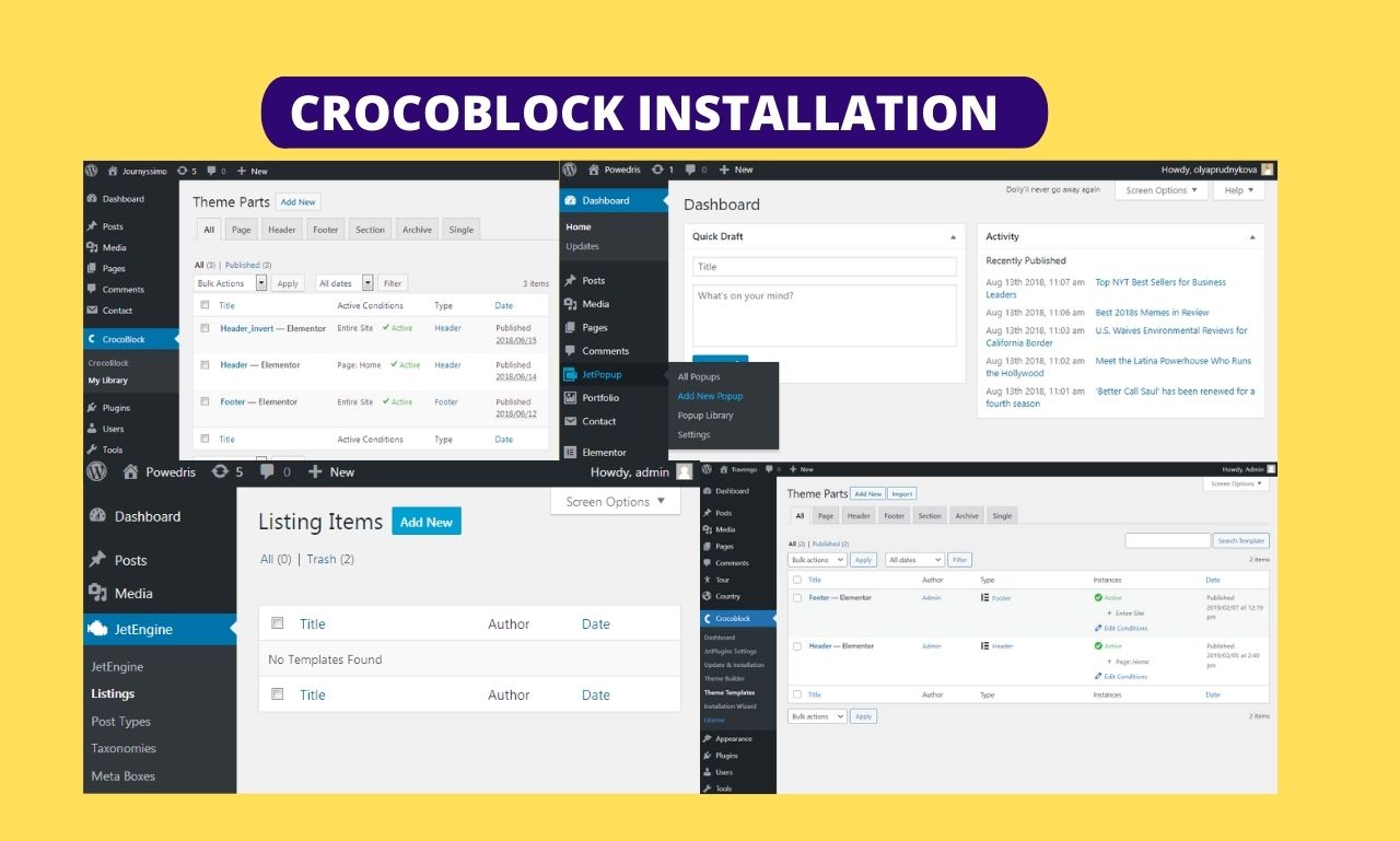Crocoblock Divi Astra Pro Elementor Pro | Legiit