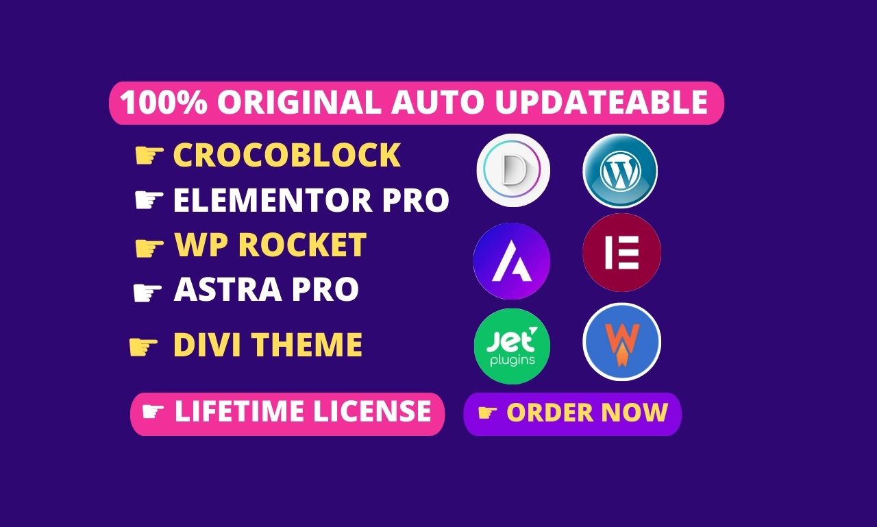 Crocoblock Divi Astra Pro Elementor Pro | Legiit