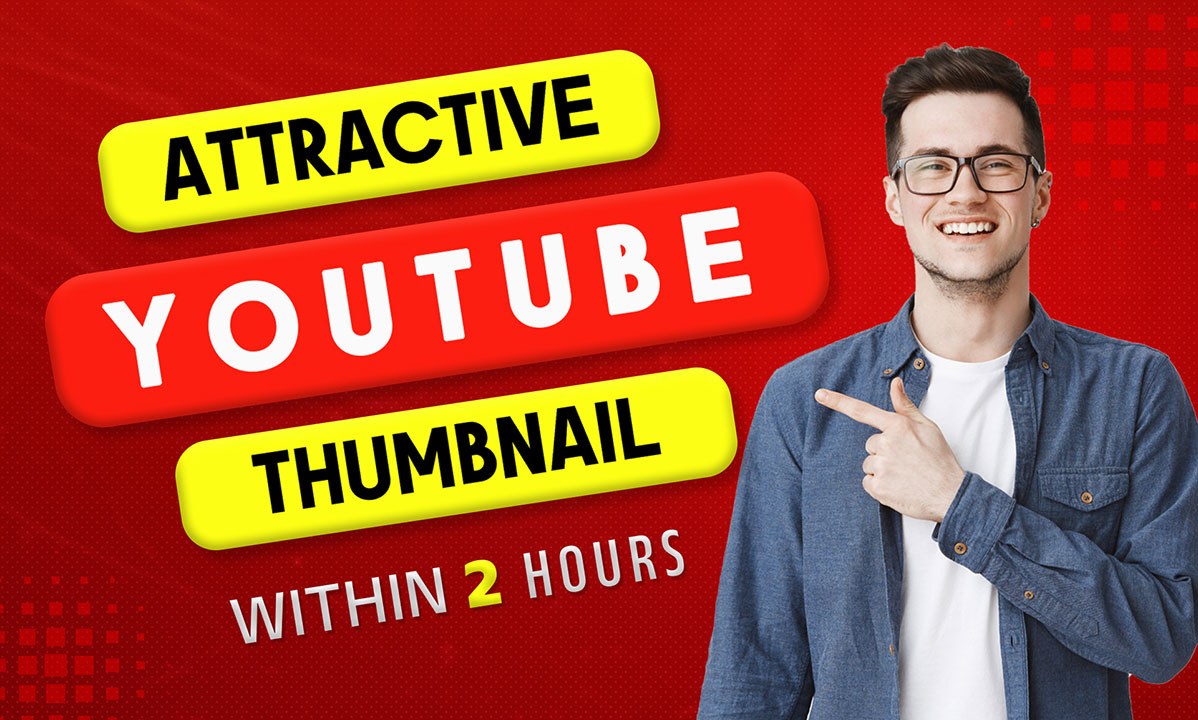 Attractive And Eye-catchy Custom Youtube Thumbnail | Legiit