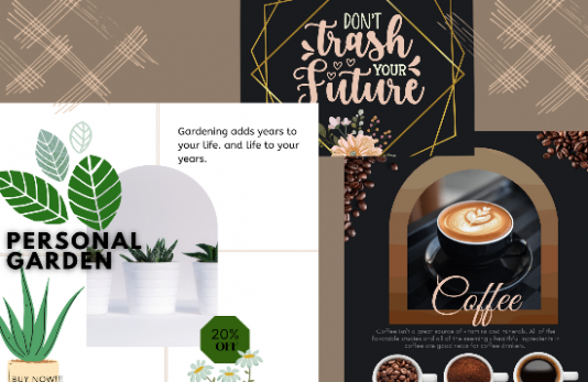 Aesthetic Social Media Post Design. | Legiit