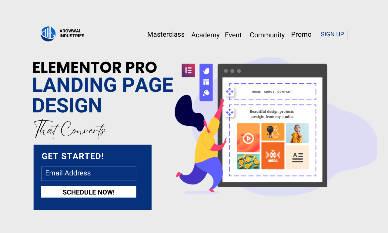 Design Elementor Landing Page Or Responsive | Legiit
