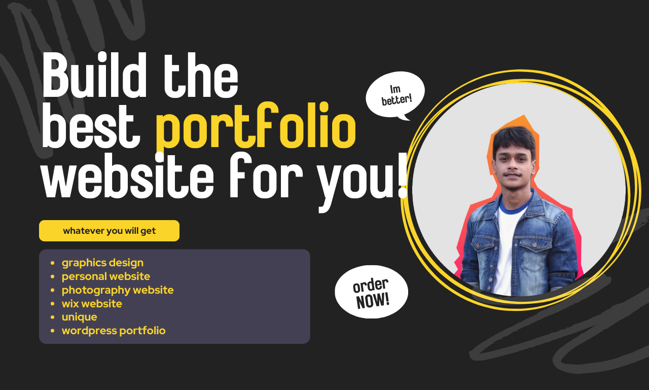 Build A Responsive Personal Portfolio Website | Legiit