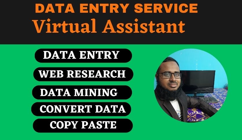 Data Entry, Web Research, And Copy Paste Work | Legiit