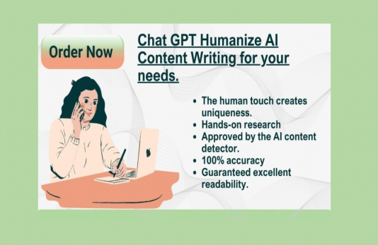 ChatGPT Humanize AI Content Writing For Your Needs | Legiit