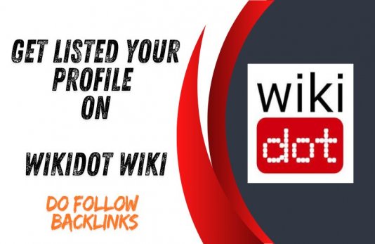 Get Listed Your Page On Wikidot Wiki | Legiit
