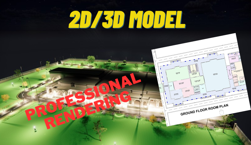 Make Your Floor Plans And 3D Model In Revit. | Legiit