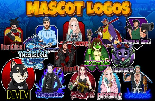 Custom Masot Logos And Illustrations | Legiit