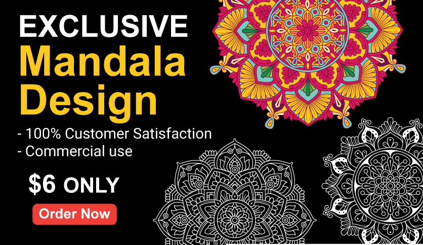 Exclusive Mandala Designs Service - Complex Design | Legiit