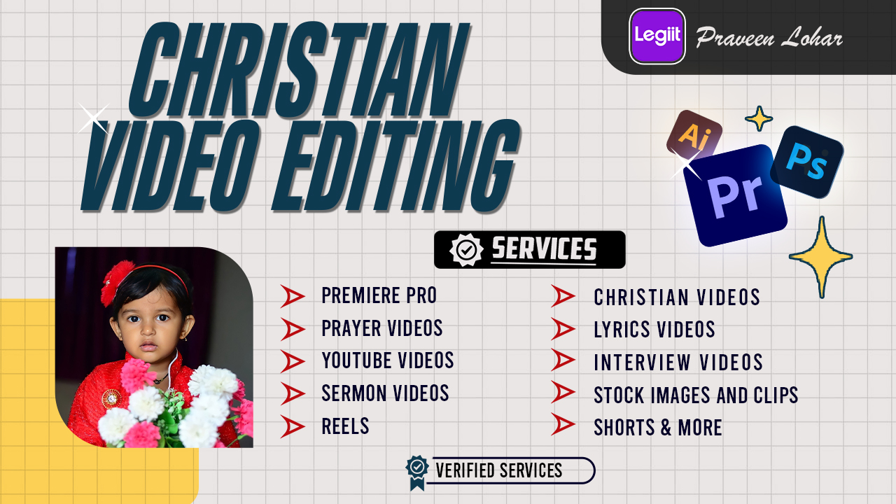 Christian Video Editing | Church Sermons & Bible | Legiit