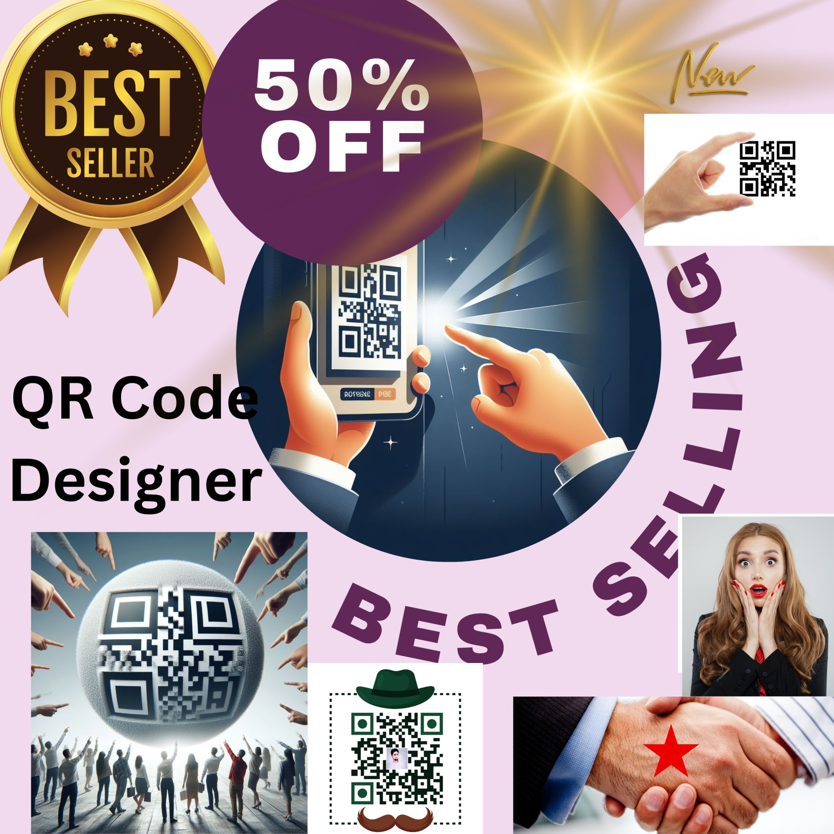 Design Custom, Unique, And Professional Qr Codes | Legiit