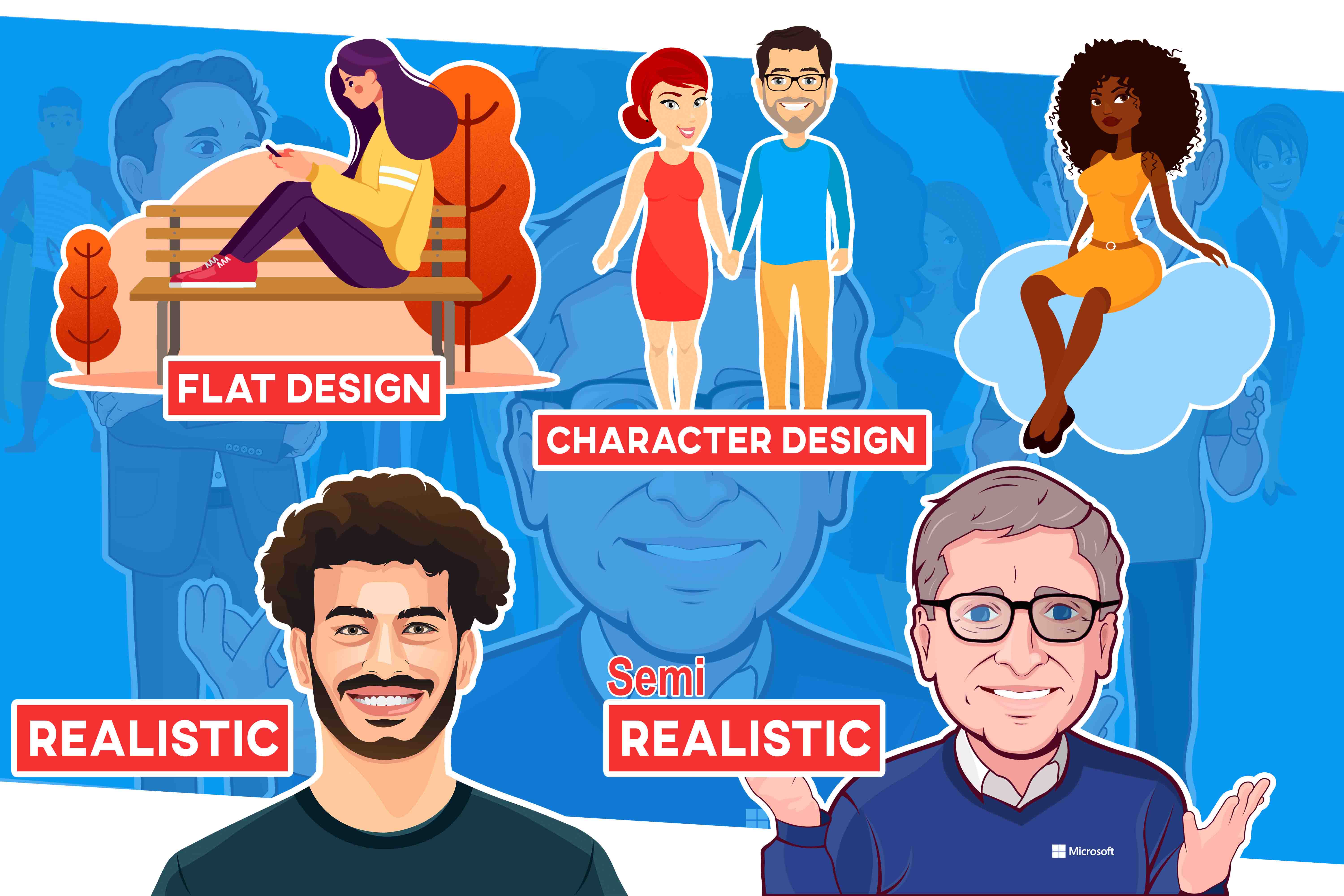 Draw Any Cartoon Characters And Mascots | Legiit