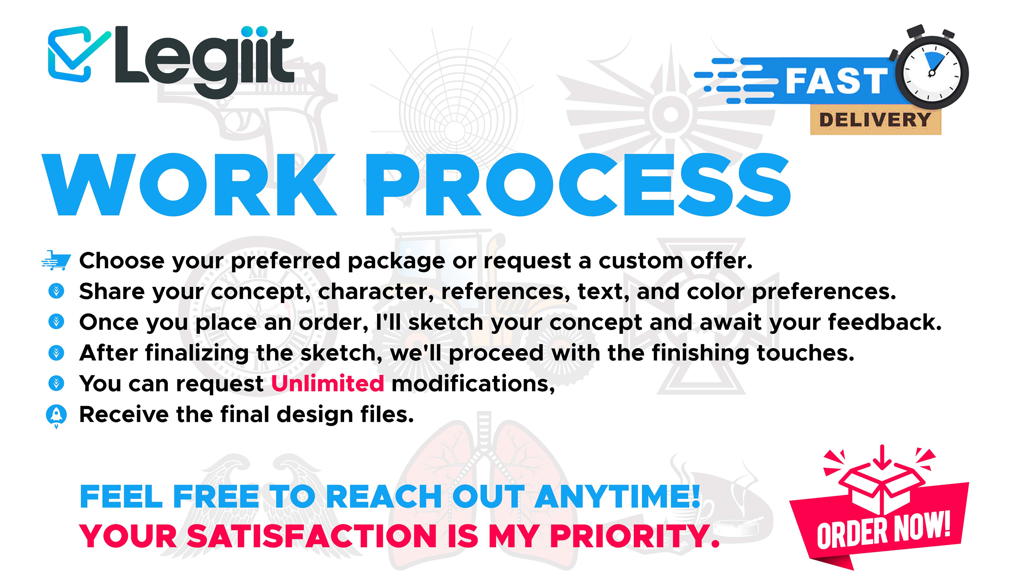 Personalized Vector Clip Art And 3d Icon Designs | Legiit