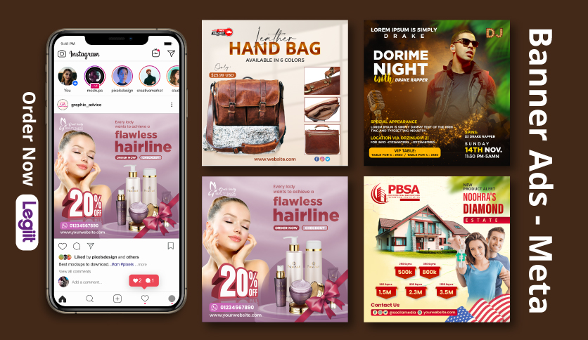 Meta Ads Banner Design | Social Media Banner | Legiit
