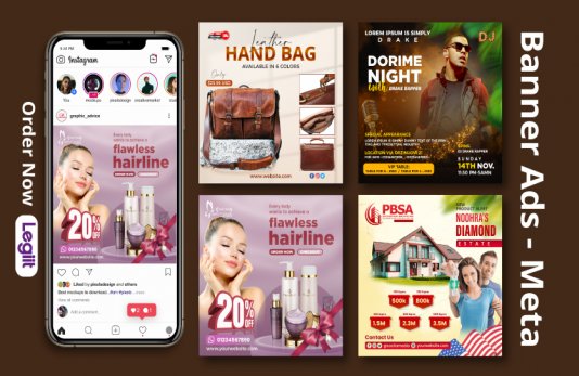 Meta Ads Banner Design | Social Media Banner | Legiit