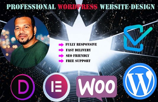 Professional Responsive Stunning Word Press Web Design | Legiit