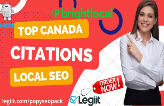 Build 200 Canadian Local Citations Manually In 24 Hour | Legiit