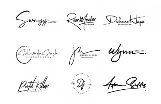 Best Digital Signature And Photography Logo | Legiit