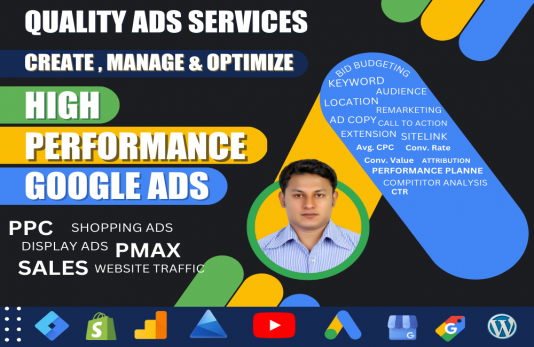 Setup And Manage Your Google Ads PPC & Display Ad | Legiit