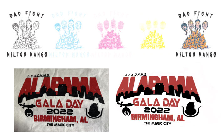 Spot, Halftone, CMYK, And All Types Of Color Separation For Screen ...