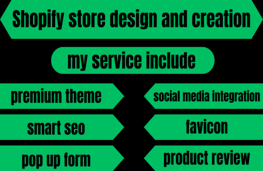 Shopify Store Design And Creation | Legiit