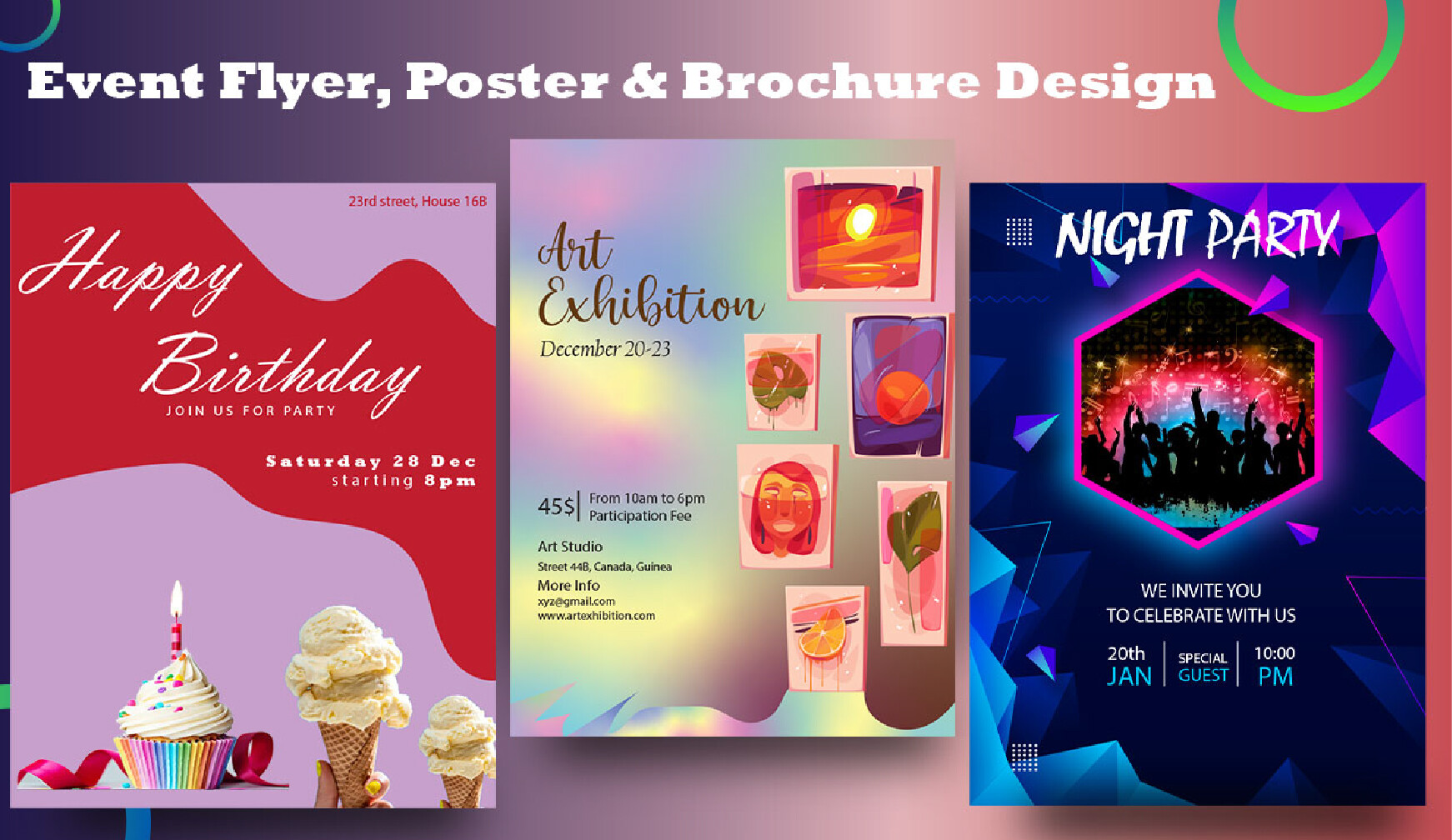 Design Amazing Flyer, Brochure, Social Media Post | Legiit