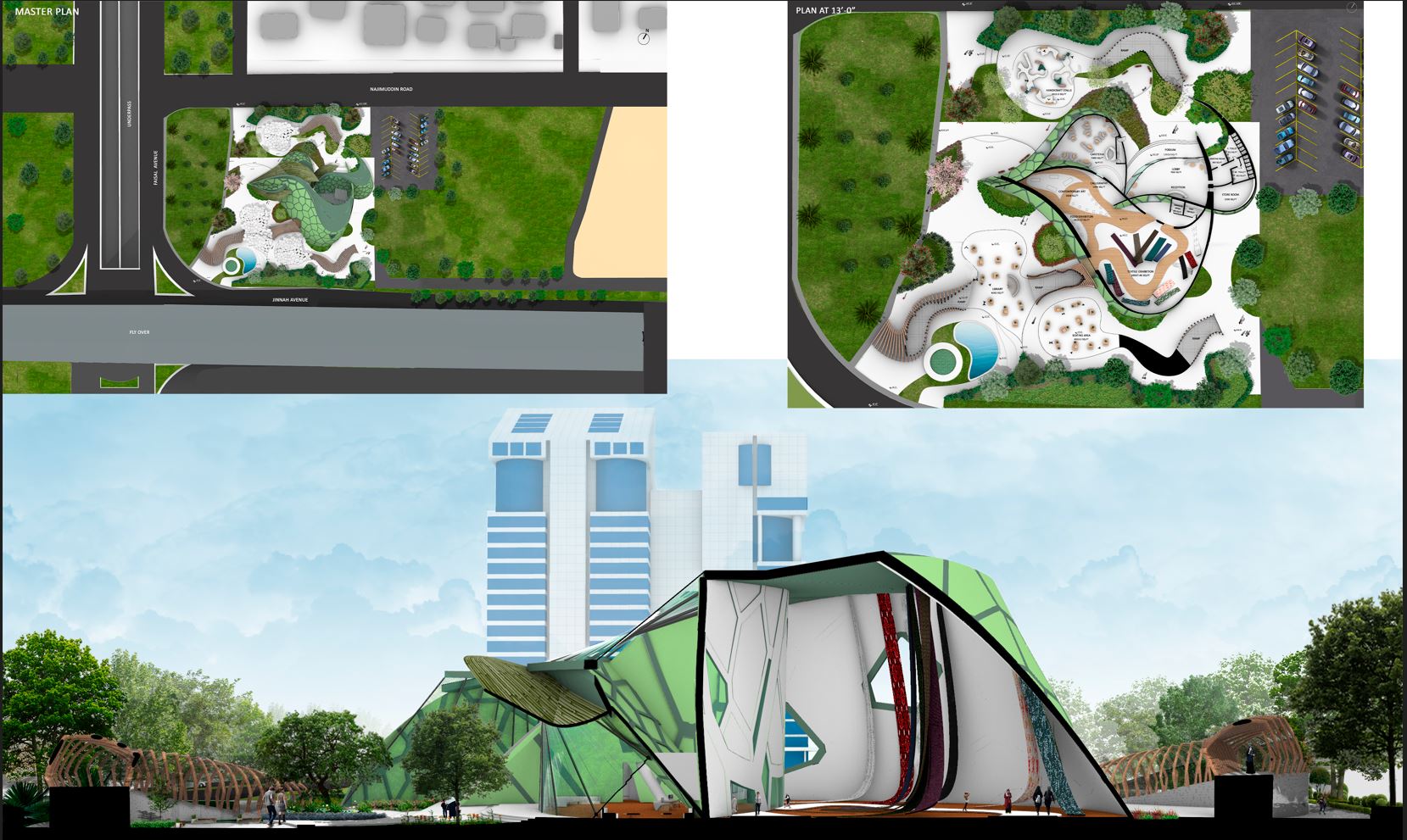Rendering Of Masterplan, Sections, Elevations In Photoshop | Legiit