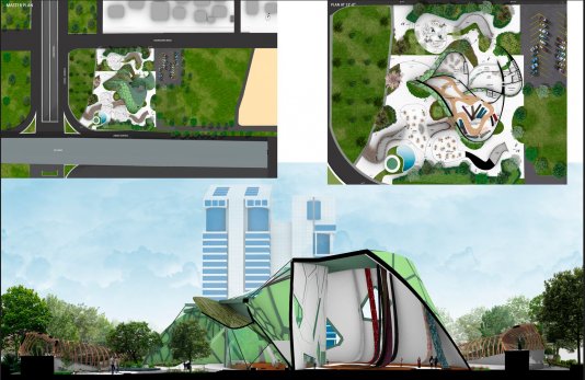 Rendering Of Masterplan, Sections, Elevations In Photoshop | Legiit