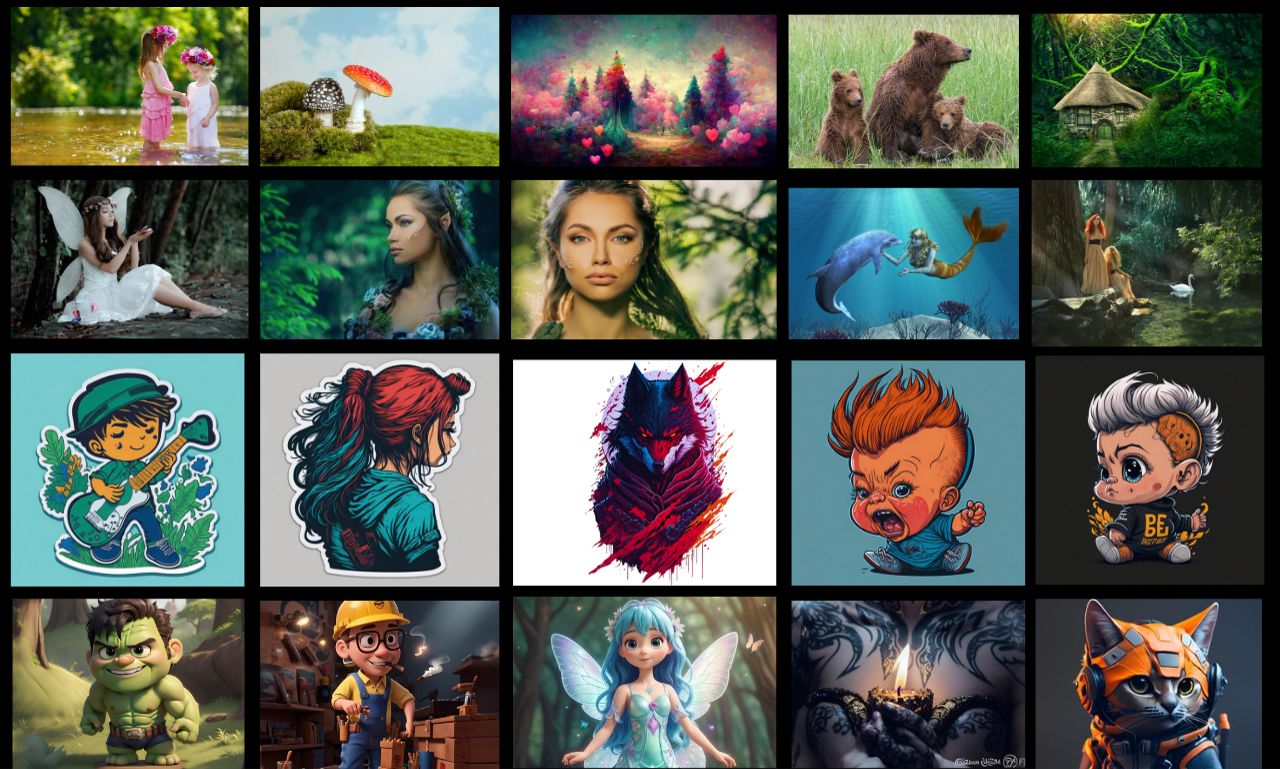 Ai Art Using Midjourney & Dall-E 2 | Legiit