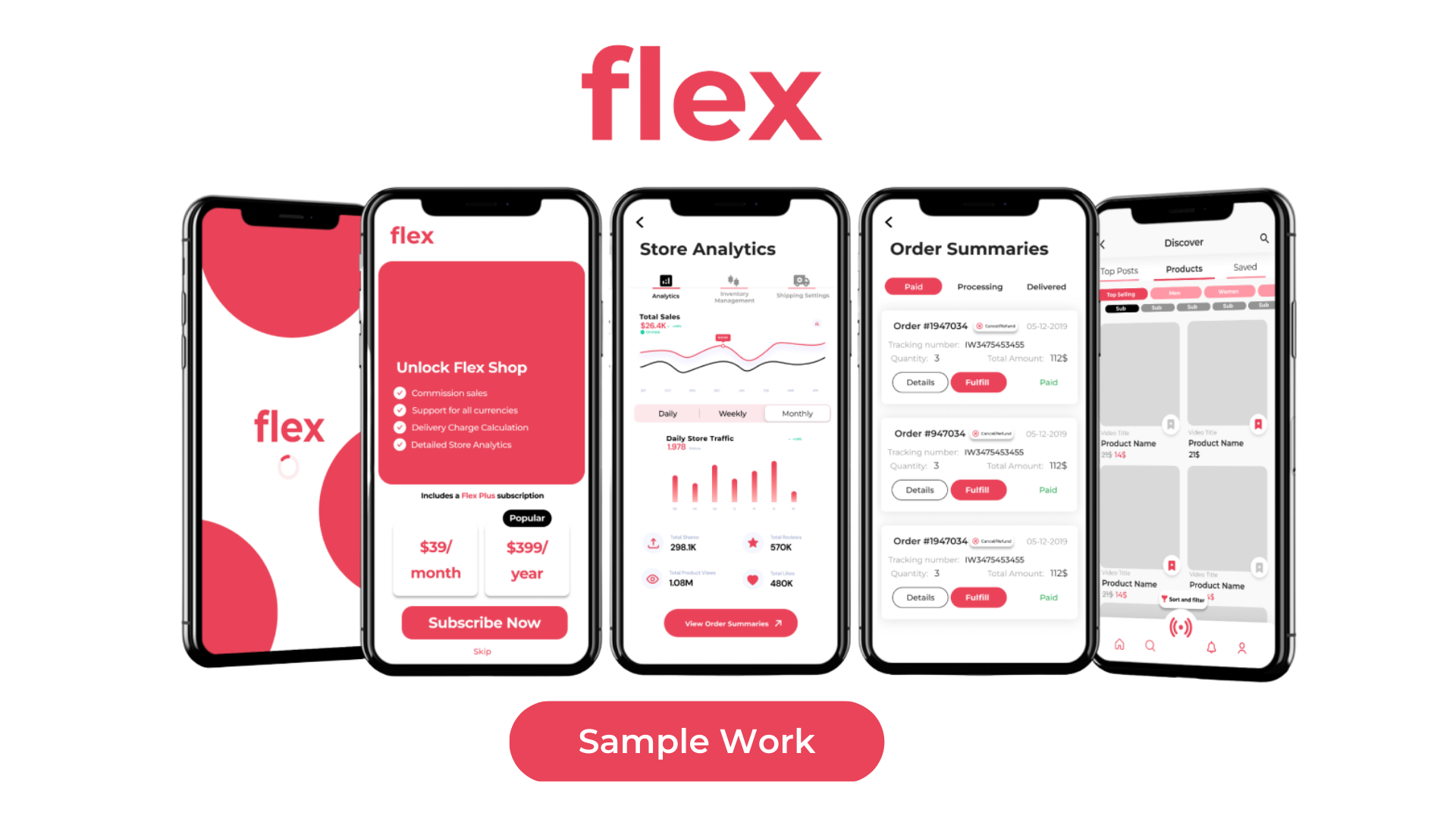 Create Modern And Stunning Mobile App UX/UI Design | Legiit