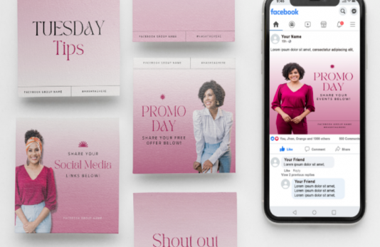 Elegant Social Media Graphics For Facebook, Instagram, And Pinterest ...