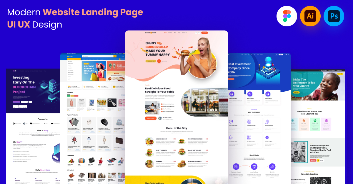 Design Professional UI UX Website Design | Legiit