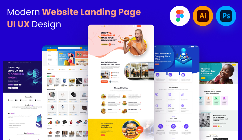 Design Professional UI UX Website Design | Legiit