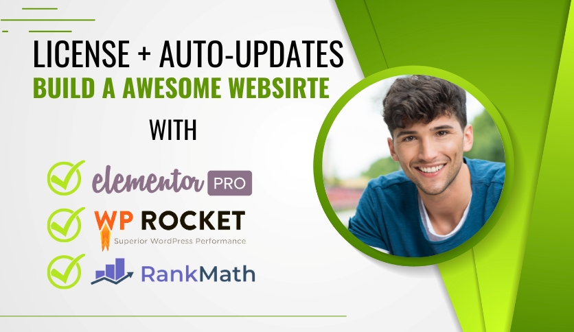 Install Elementor Pro, WP Rocket And RankMath Pro | Legiit