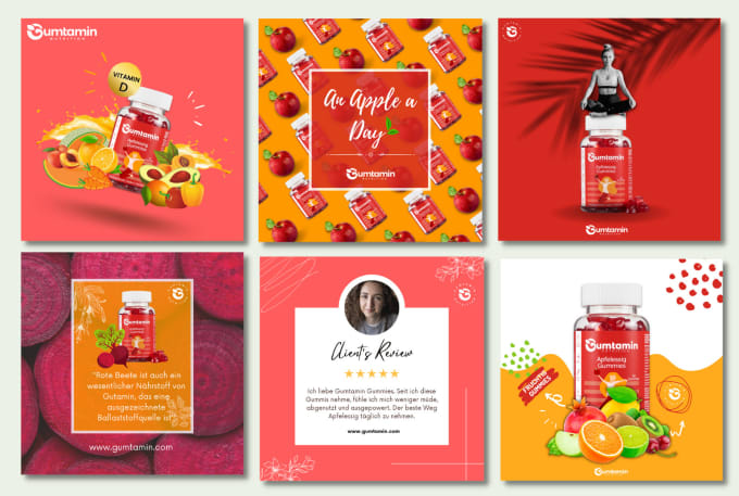 design unique instagram post template
