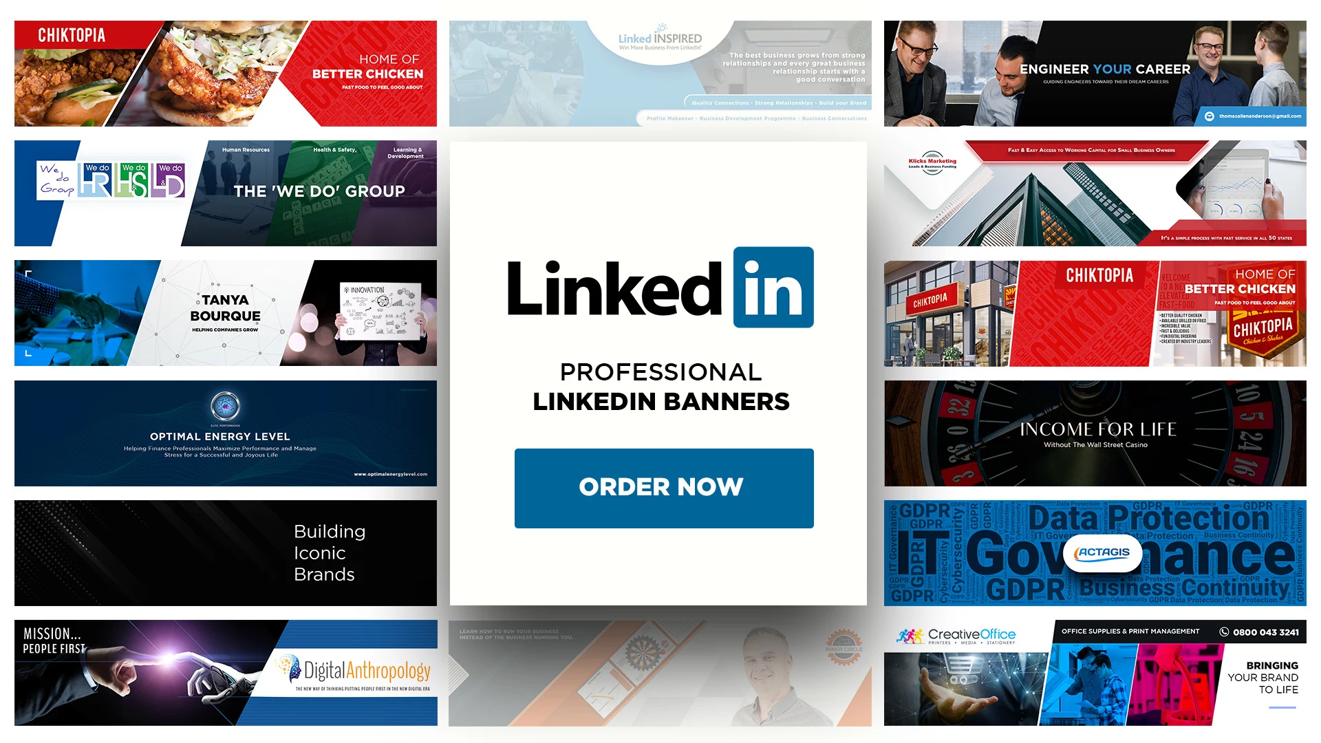 Linkedin Banner Template