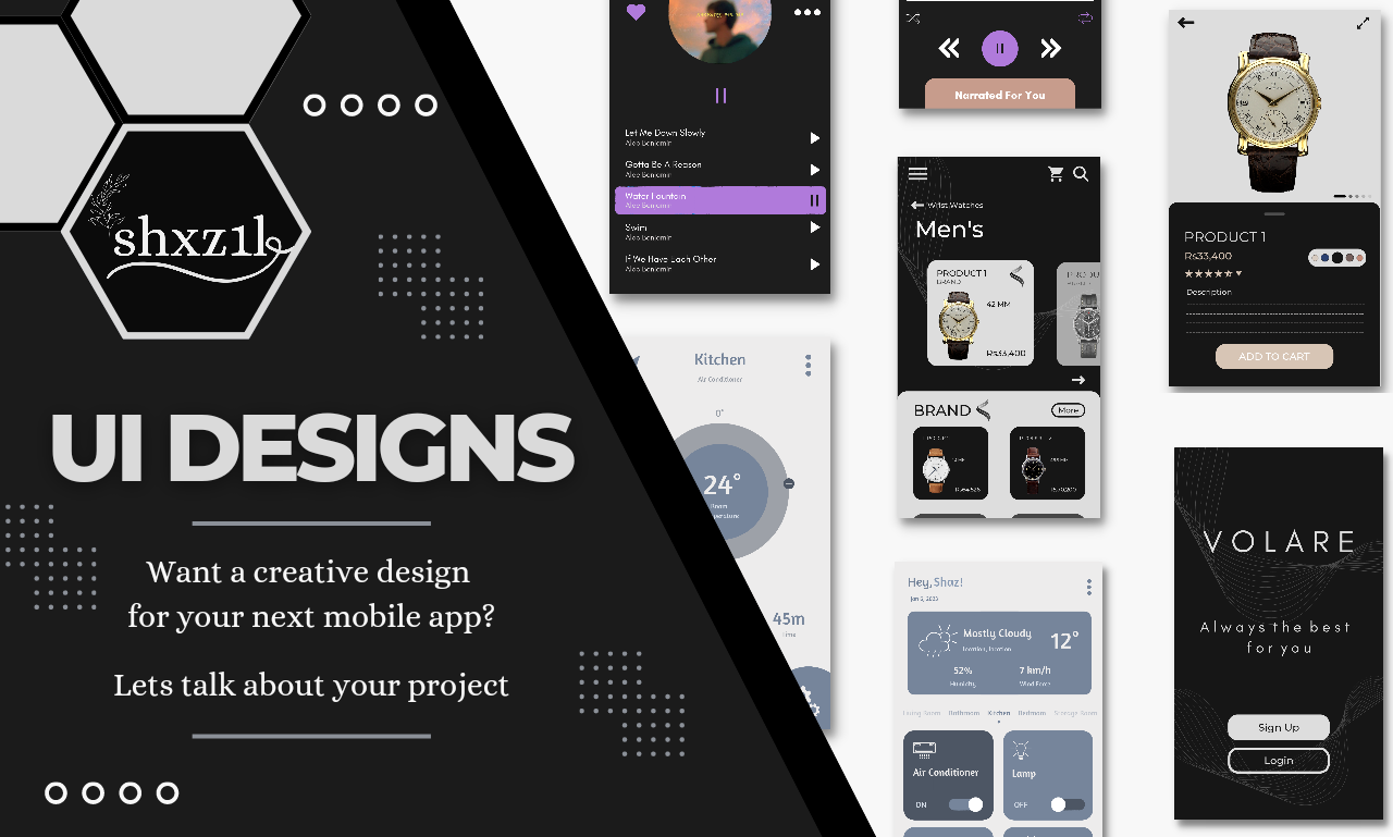 Personal & Professional UI Designs For Mobile Apps | Legiit