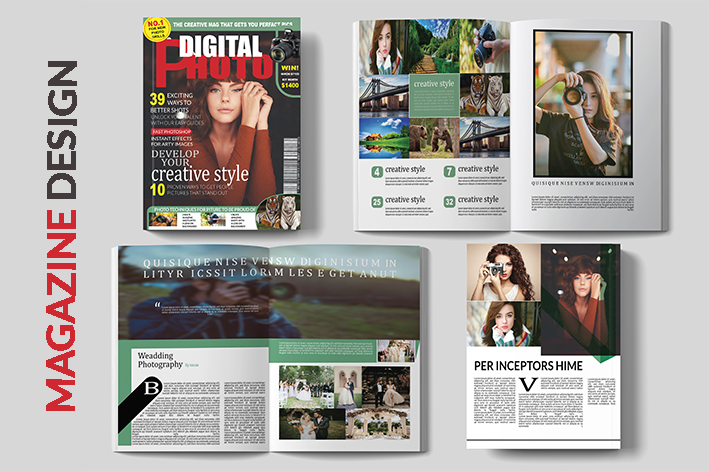 Digital Magazine Design | Legiit