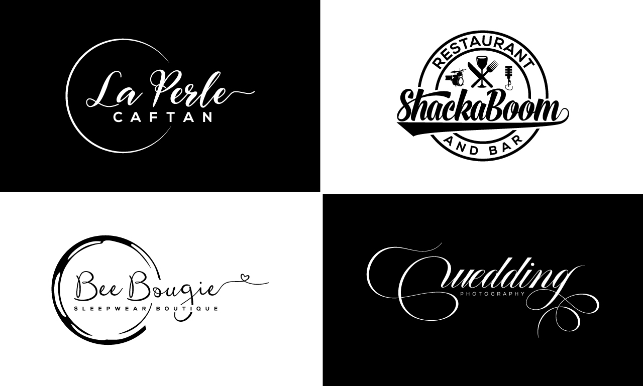 Create 2D Wordmark, Typography, Letter Mark Logo | Legiit