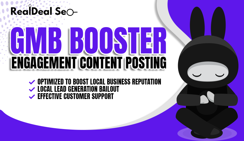 GMB Booster Engagement Posting | With Active Profiles | Legiit