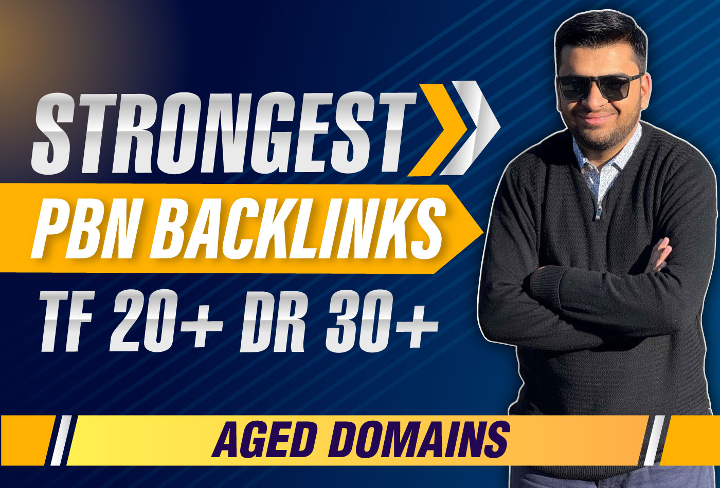 Strongest Premium High Authority PBN Backlinks | Legiit