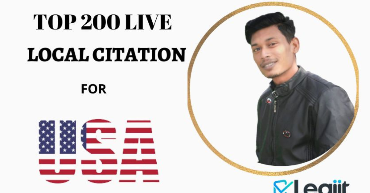 Best 200 USA Local Citations For Local Business Rank | Legiit