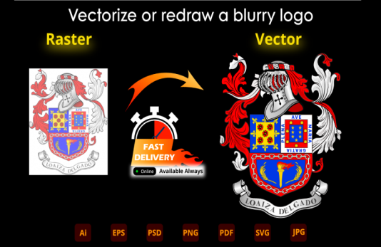 Vectorize Logo, Recreate Icon Vector Tracing Image | Legiit