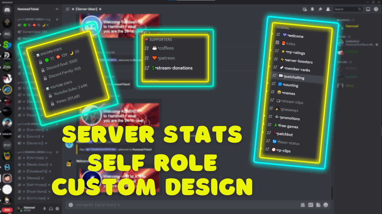 Professionally Setup The Best Discord Server | Legiit